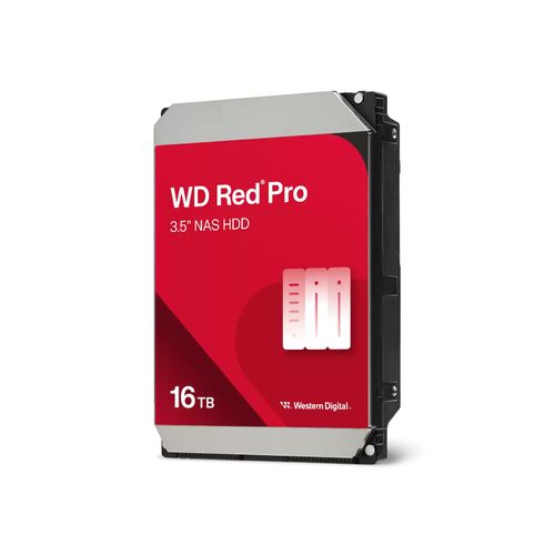 WD Red Pro 16TB WD161KFGX NAS hard disk 3.5" SATA 7200rpm 512MB