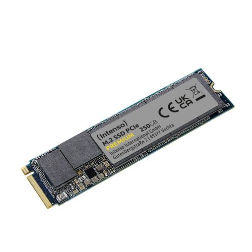 Intenso Premium SSD 250GB M.2 2280 NVMe PCIe Gen3 x4, čitanje do 2100 MB/s, 3835440