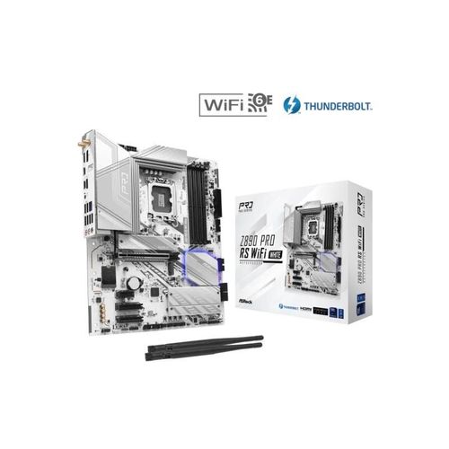 ASRock Z890 Pro RS WiFi White matična ploča LGA1851, ATX, DDR5, 2x Thunderbolt 4, Wi-Fi 6E