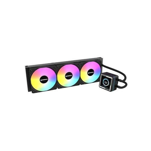 Raidmax INFINITAS LM360 ARGB LCD vodeno hlađenje za CPU, 360 mm, ekran 2,73", crno, LM360BK