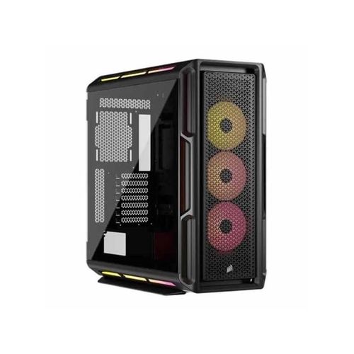 Corsair iCUE LINK 5000T LX RGB kućište midi tower, kaljeno staklo, 3x LX120 RGB, crno, CC-9011298-WW