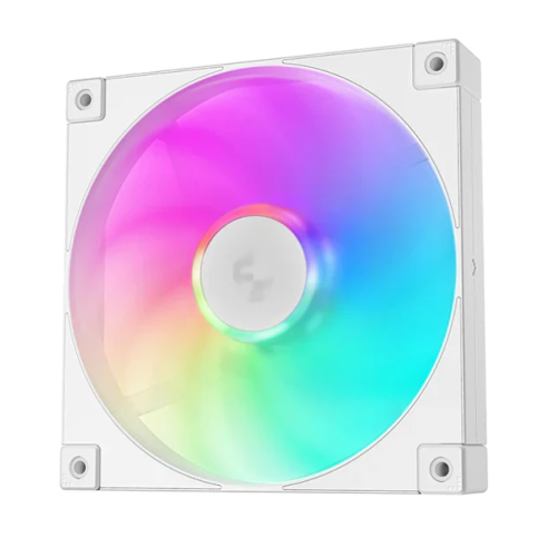 DeepCool FD14 ARGB WH R-FD14-WHAPN1-G ventilator za kućište 140 mm, beli