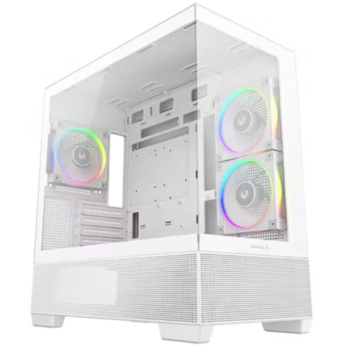 DeepCool CG380 3F WH R-CG380-WHAGM3-G kućište Micro-ATX, belo, 3 ARGB ventilatora