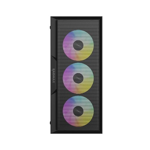 Raidmax Vector V159TBF kućište Mid Tower sa napajanjem 650W i 4 ARGB ventilatora, crno