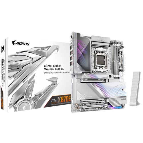 Gigabyte X870E AORUS MASTER X3D ICE matična ploča AM5 ATX DDR5 Wi-Fi 7