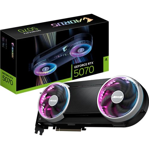 Gigabyte AORUS GeForce RTX 5070 INFINITY GV-N5070AORUS IF-12GD grafička karta 12GB GDDR7