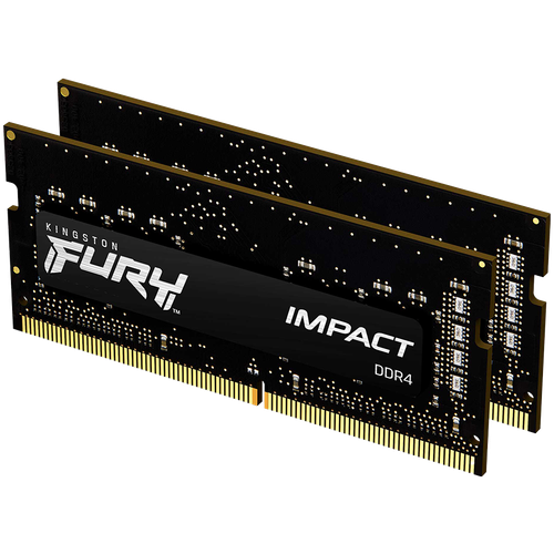 Kingston FURY Impact KF432S20IBK2/16 RAM memorija 16GB (2x8GB) DDR4 3200MT/s CL20 SODIMM