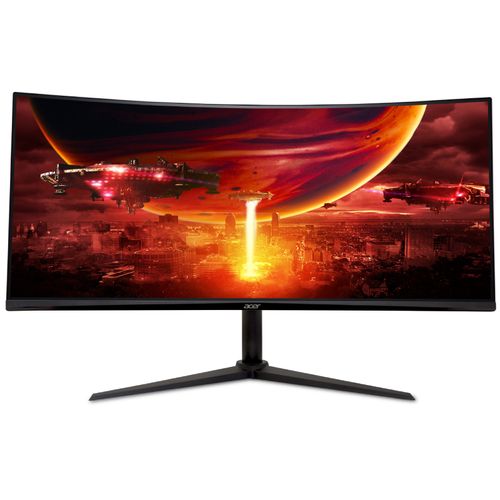 Acer Nitro ED340CUR X0bmiipx zakrivljeni gejmerski monitor 34" UWQHD VA 200Hz