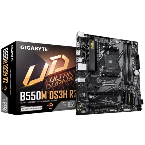 Matična ploča AM4 Gigabyte B550M DS3H R2 1.0 HDMI/DVI/M.2