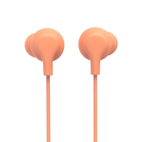 Hama Curly žičane bubice sa mikrofonom, USB-C, narandžaste