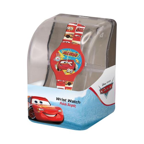 Sat dečiji analogni Disney Cars 562692, u PVC kutiji