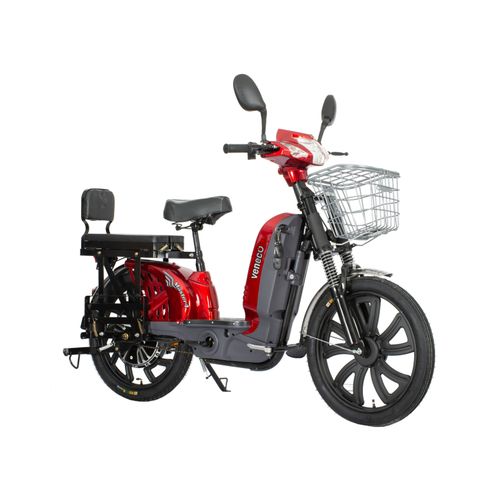 Veneco električni bicikl Master 4 17", 48V 12Ah, crveno-sivi