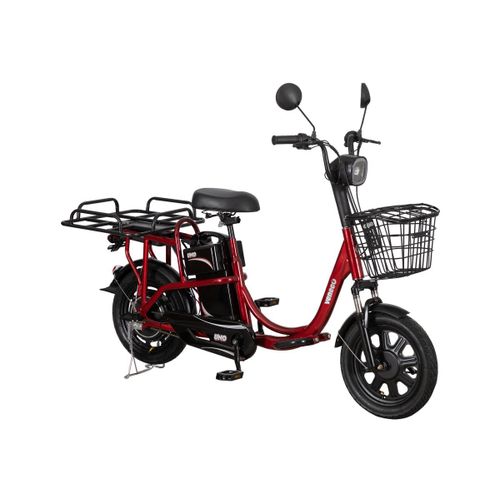 Veneco električni bicikl Uno Cargo 16", 48V 12Ah, crveni