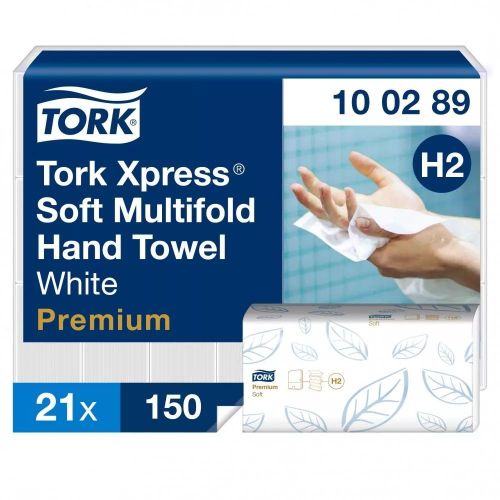 Tork Premium Xpress Soft H2 složivi ubrus 2sl (21pak)