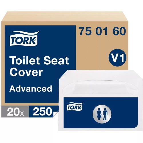 Tork papir za wc dasku higijenski V1 beli (250 list)
