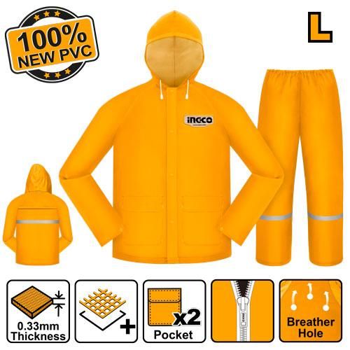 Ingco kišno odelo (jakna i pantalone) HRCTSKT031.XL, veličina XL