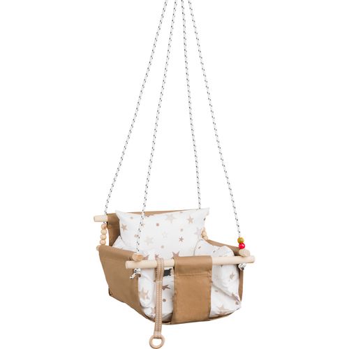 Hanah Home ljuljaška za bebe Selale, 40 cm, zlatna