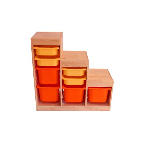 Hanah Home višenamenski ormarić Oak Organizer, hrast