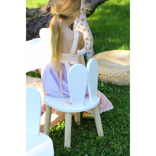 Hanah Home dečija stolica Bunny Chair, bela