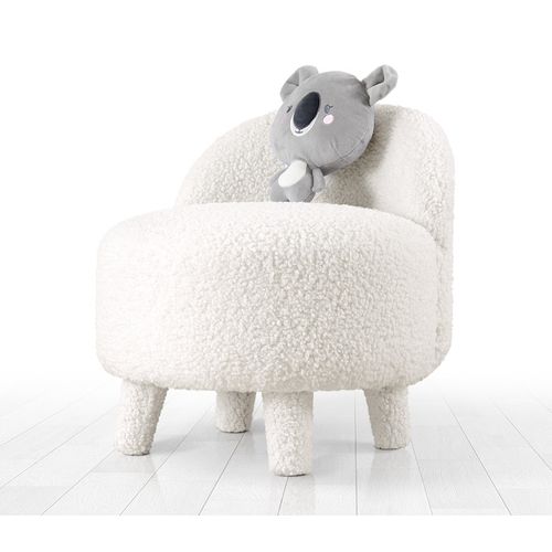 Atelier Del Sofa tabure Moouv 3341, Ø 46 cm, bela