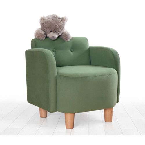 Atelier Del Sofa dečja fotelja sa krilima Volie, zelena
