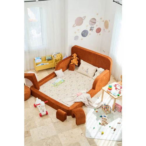 Atelier Del Sofa Funbed Double 115 dečiji krevet 115 × 210 cm, cigla crvena