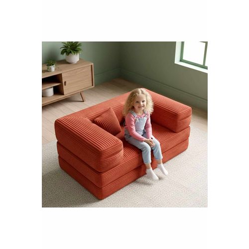 Atelier Del Sofa Kid Sofa dečija sofa na razvlačenje 140 × 70 cm, cigla crvena