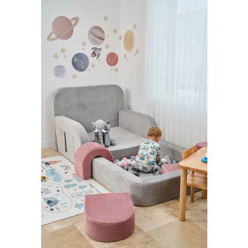 Atelier Del Sofa Funbed Single dečiji krevet 90 × 210 cm, siva