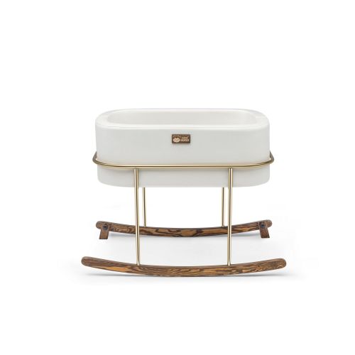 Hanah Home kolevka Hier Metal, 46 cm, bela / zlatna