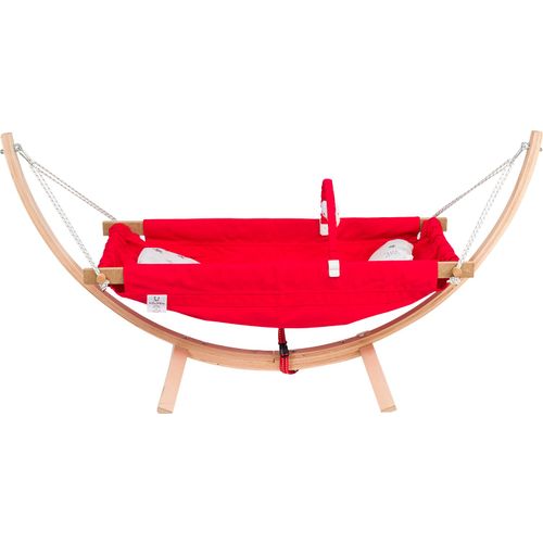 Hanah Home viseća ljuljaška za bebe Fethiye, 135 cm, crvena