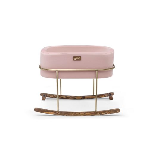 Hanah Home kolevka Hier Metal, 46 cm, roze / zlatna