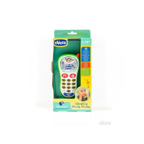 Chicco igračka mobilni telefon sa slikama životinja