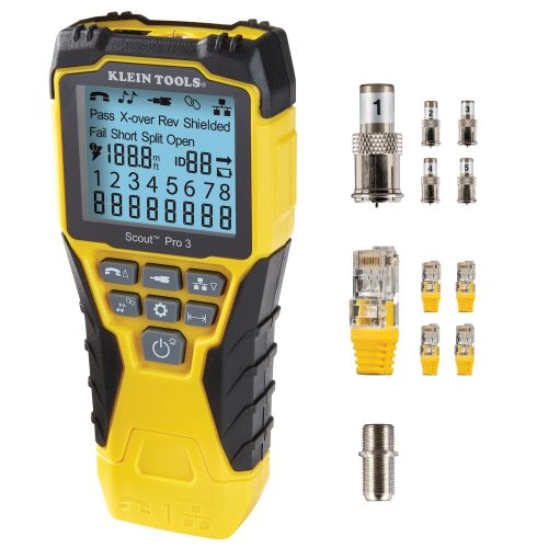 Klein Tools VDV501-851 Scout Pro 3 tester kablova, početni komplet