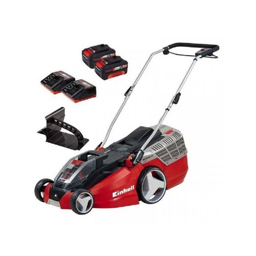 Einhell GE-CM 43 Li M Kit akumulatorska kosačica 36V, zahvat 43 cm, korpa 63 l, 2x4,0 Ah