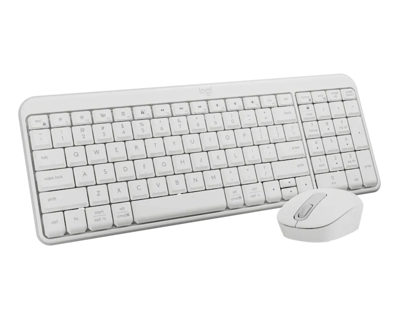LOGITECH_ MK251 Wireless Bluetooth tastatura + miš beli