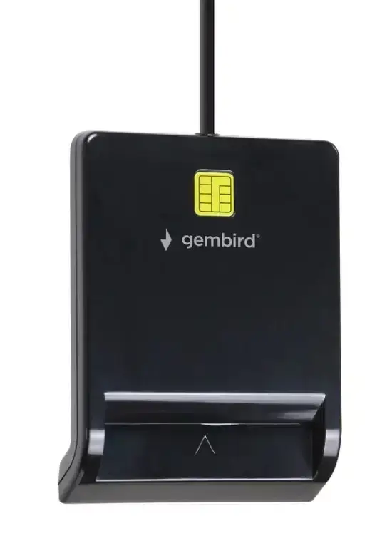 FD2-SCR Gembird Smart card reader USB 2.0 Citac za licne karte, saobracajne, bankarske