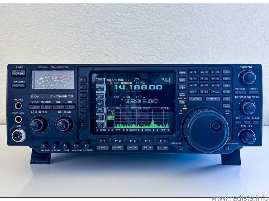 Icom IC-756 PRO III Vrhunski KT Uredjaj