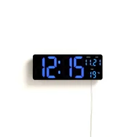 Digitalni zidni/stoni sat
Crna