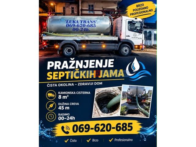 Praznjenje septickih jama