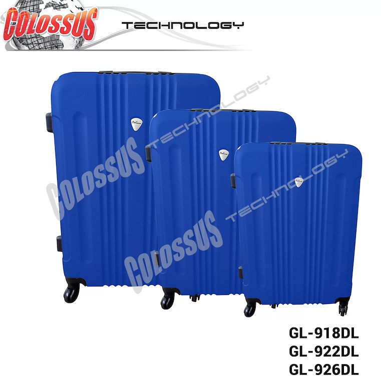 Kofer putni Colossus GL-918DL Plavi