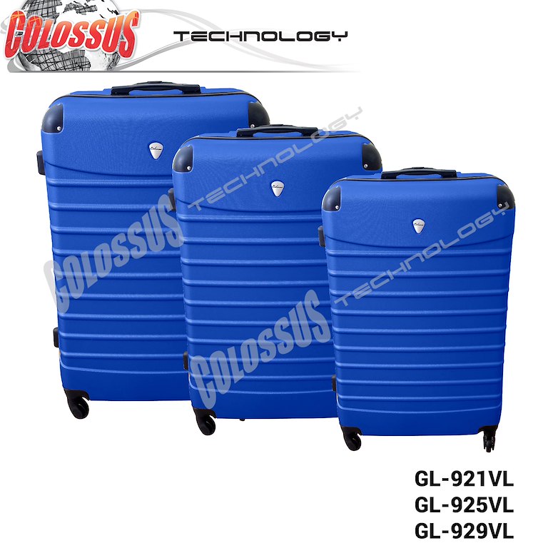Kofer putni Colossus GL-925VL Plavi