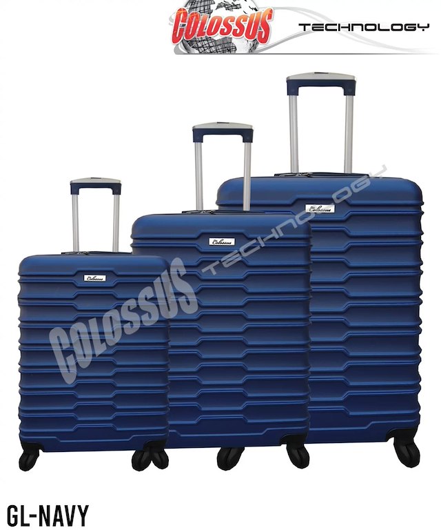 Kofer putni Colossus GL-9624 plavi