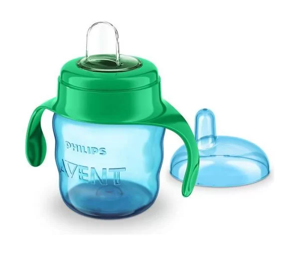Avent šolja easy sip plava 200ml 6M+