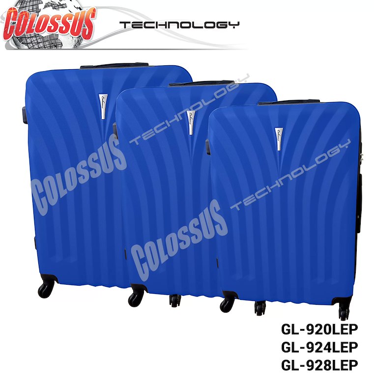 Kofer putni Colossus GL-924LEP Plavi