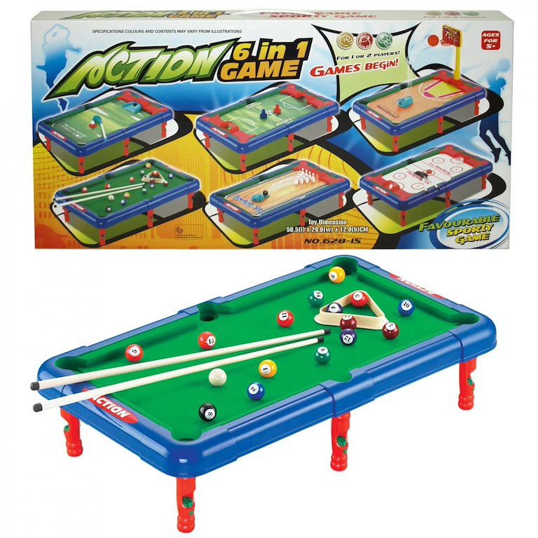 Set od 6 Igara