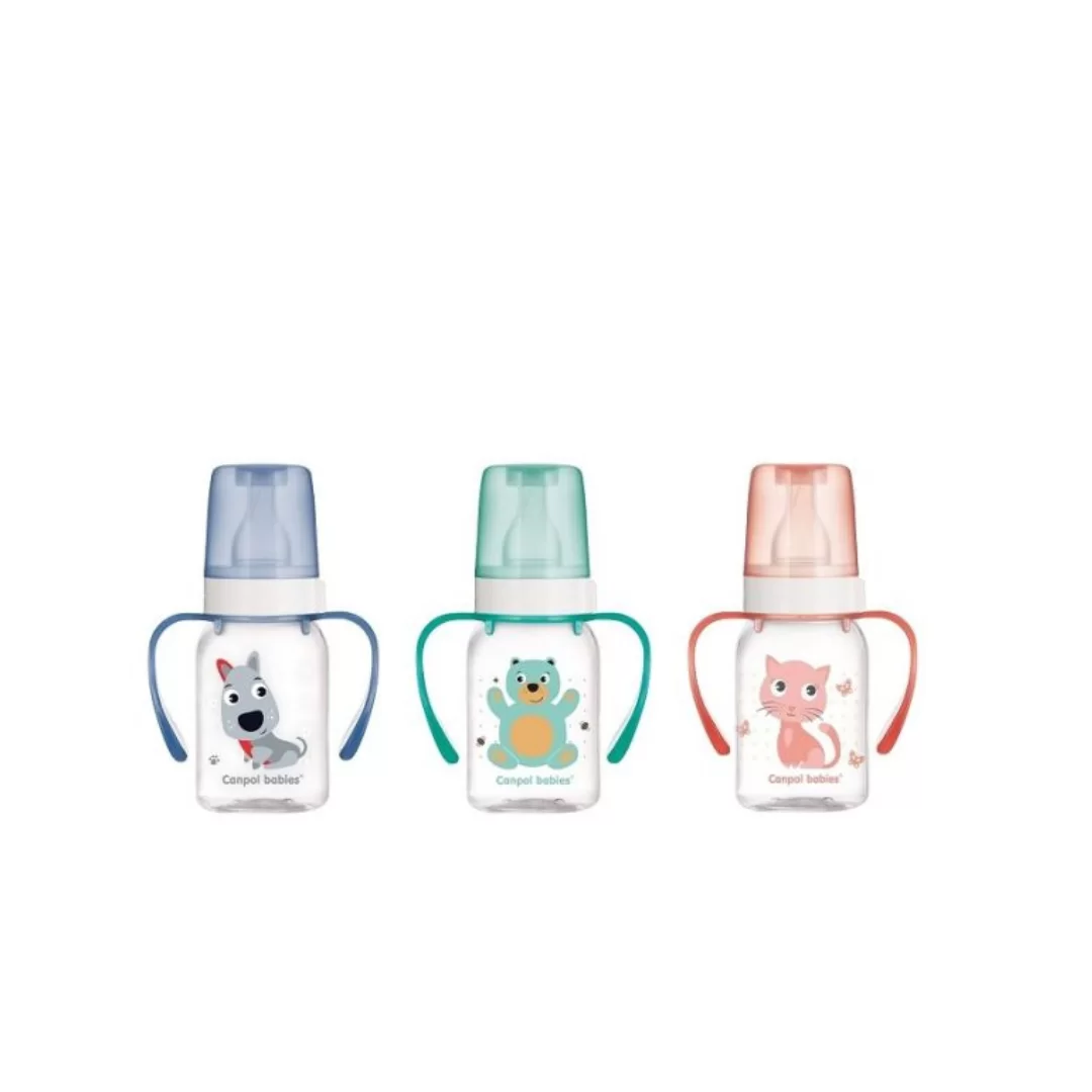 Flašica sa drškom 120ml animals