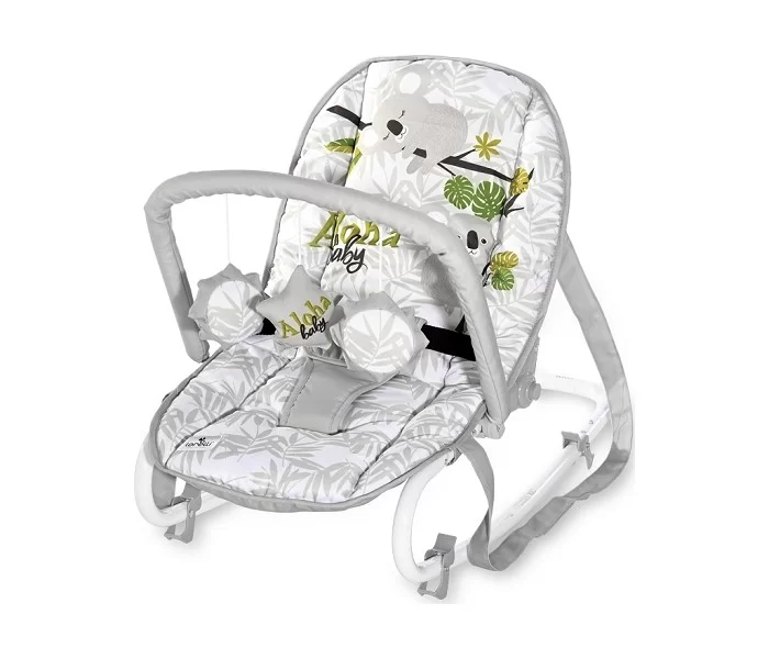 Lorelli lezaljka/ljuljaška ELIZA GREY KOALAS