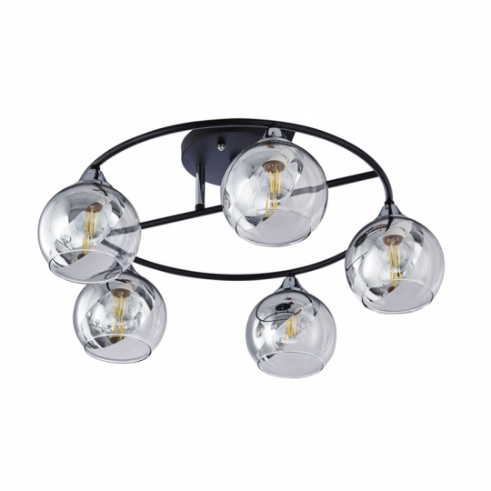 M11032-5 LUSTER CRNI 5XE27 MAX.60W/220V