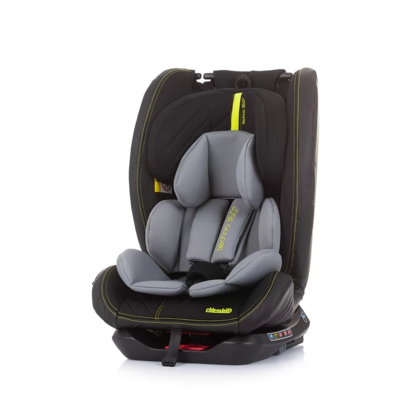 Autosedište Chipolino Techno 0-36kg tamno sivo