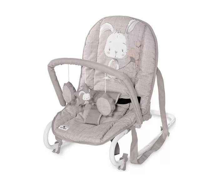 Lorelli lezaljka/ljuljaška ELIZA BEIGE DAISY